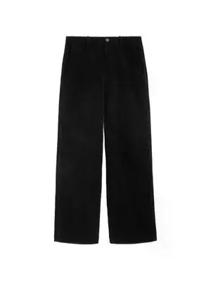 JIL SANDER Belted Trousers - Black