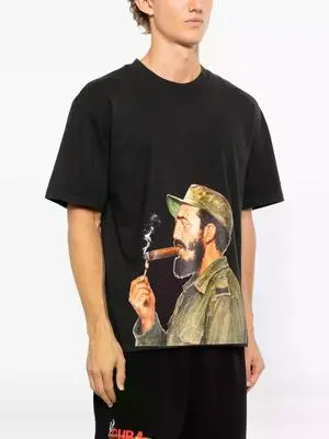 MELT Graphic-print T-shirt - Black