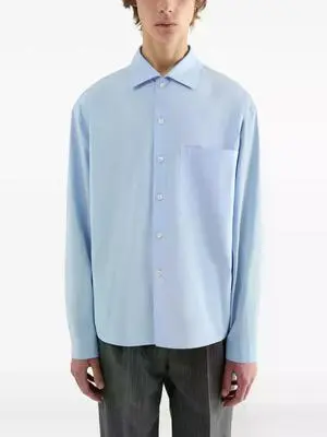 JIL SANDER Logo-embroidered Shirt