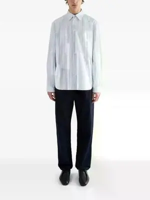 JIL SANDER Tapered-leg Cropped Jeans - Blue