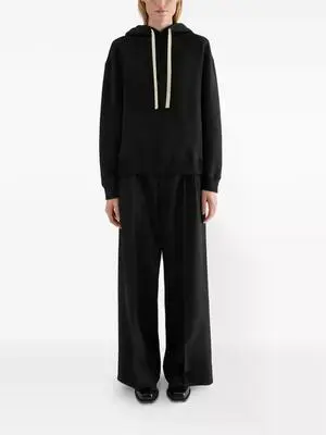 JIL SANDER Logo-print Cotton Hoodie