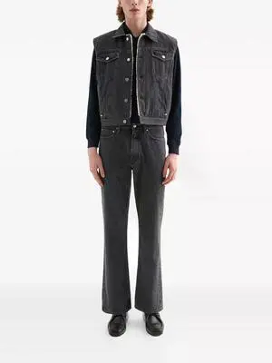 JIL SANDER Flared Lightweight Denim Trousers
