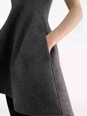 JIL SANDER Asymmetrical Bustier Dress
