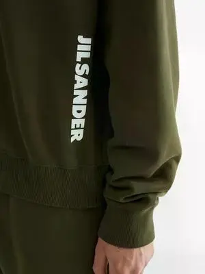 JIL SANDER Logo Print Hoodie