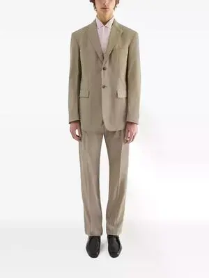 JIL SANDER Single-breasted Cotton Blazer