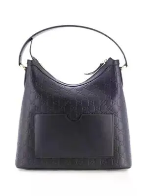 Gucci Linea A Guccissima Leather Hobo Bag