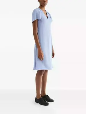 JIL SANDER Cape-detail A-line Dress