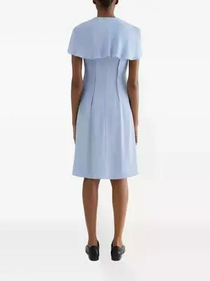 JIL SANDER Cape Detail A-line Dress