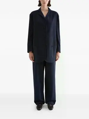 JIL SANDER Merino Wool Flannel Trousers