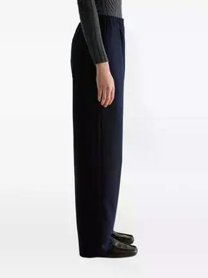 JIL SANDER Merino Wool Flannel Trousers