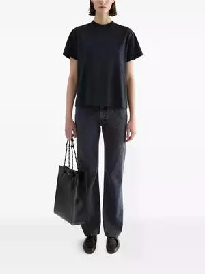 JIL SANDER Belt-loops Cotton Jeans - Grey