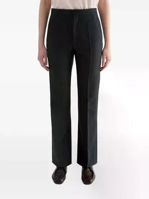 JIL SANDER Pinstriped Wool Trousers