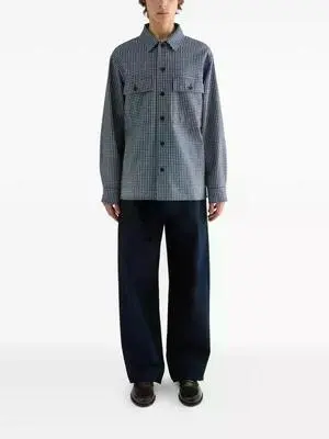 JIL SANDER Pleated-front Jeans - Blue