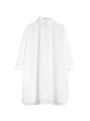 JIL SANDER Cotton Shirt - White