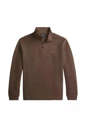 Polo Ralph Lauren Estate Rib Quarter-zip Sweater - Brown