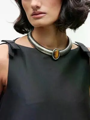 JULIETTA Opyum Tiger's Eye Necklace