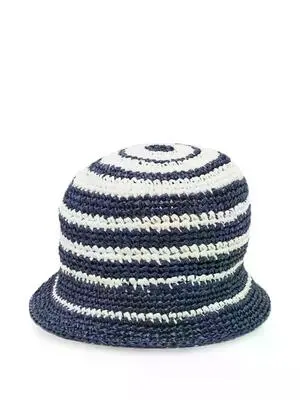 Valentino Garavani Striped Bucket Hat