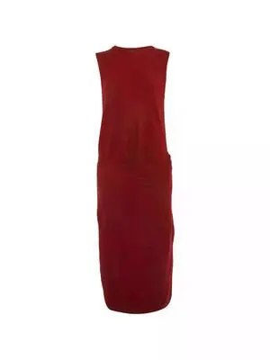 JOSEPH Crew-neck Midi Dress - Red