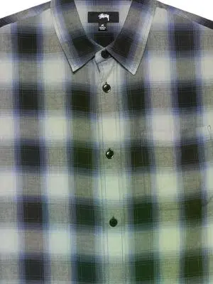 StÜssy Beach Check-print Button-down Shirt