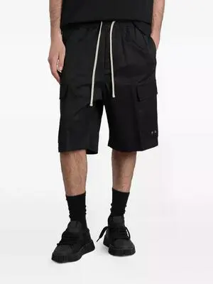 STATE OF ORDER Drawstring Cargo Shorts - Black
