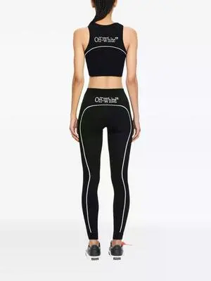 Off-White Off Stamp Seamless Cropped Top