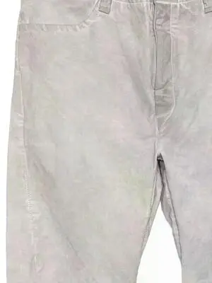 ISAAC SELLAM EXPERIENCE Four-pocket Textured-finish Trousers