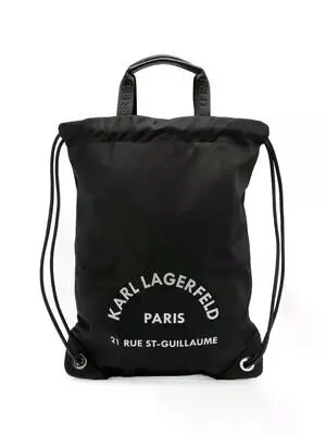 Karl Lagerfeld Drawstring Backpacks For Women