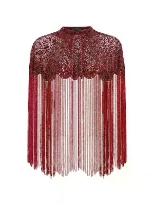 Jenny Packham Astralis Cape - Red