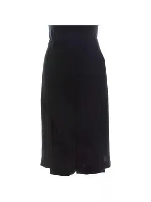 Diane Von Furstenberg Belt-loops Culottes - Black