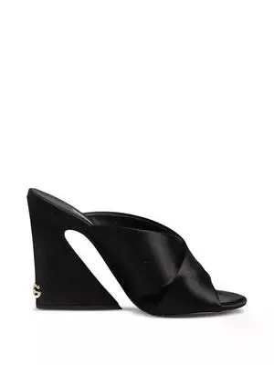 Dolce & Gabbana Keira Sculptural-heel Sandals - Black
