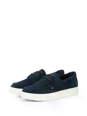 Tommy Hilfiger Hybrid Suede Stitched-toe Sneakers
