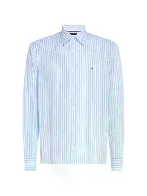 Tommy Hilfiger Striped Long-sleeve Shirt - Blue