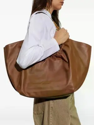 Michael Kors Ruched Chain-link Tote Bag