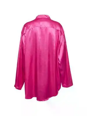 Balenciaga Button-front Shorts And Shirt Pajamas Set