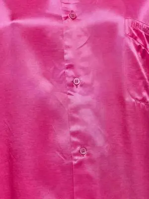 Balenciaga Button-front Shorts And Shirt Pajamas Set