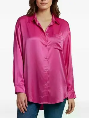 Balenciaga Button-front Shorts And Shirt Pajama Set