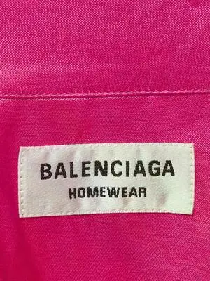 Balenciaga Button-front Shorts And Shirt Pajama Set