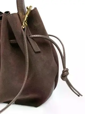 Yuzefi Mini Suede Tote Bag - Brown