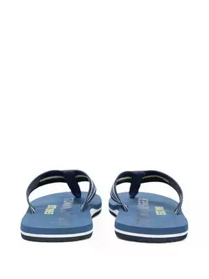 Tommy Hilfiger Striped Logo Flip-flops