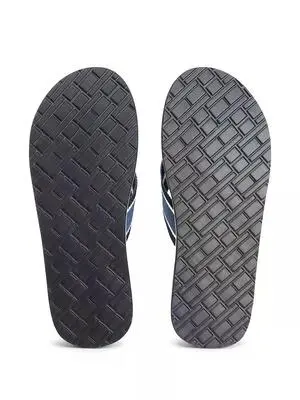 Tommy Hilfiger Striped Logo Flip-flops