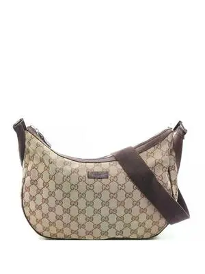 Gucci Gg Canvas Shoulder Bag - Neutrals