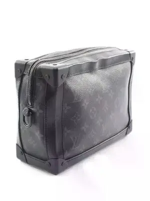 LOUIS VUITTON 2019 Soft Trunk Monogram Eclipse Messenger Bag
