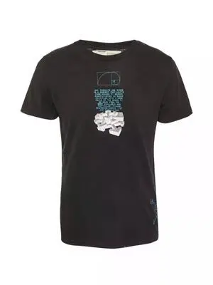 Off-White Tape Arrow Print T-shirt - Black