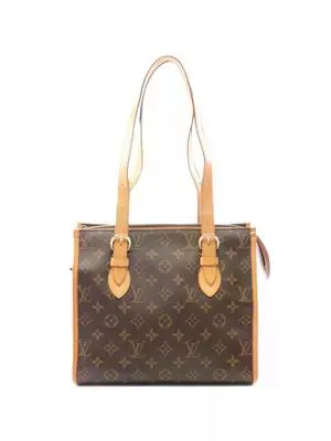 LOUIS VUITTON 2007 Monogram Popincourt Tote Bag - Brown