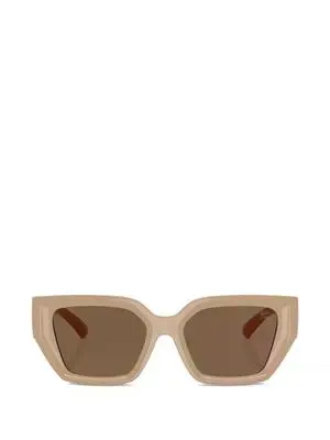 Burberry Square-frame Sunglasses - Neutrals