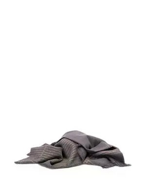 Peserico Sequin-embellished Striped Scarf