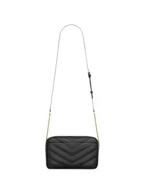 Saint Laurent Loulou Quilted-design Leather Crossbody Bag
