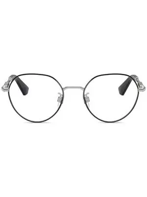 Burberry Round-frame Glasses - Black