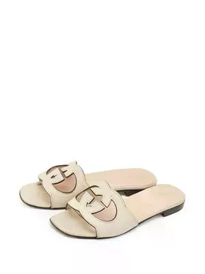 Gucci Interlocking Gg Cut-out Slides