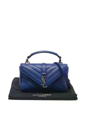 Saint Laurent 2016 College Matelassé Tote Bag